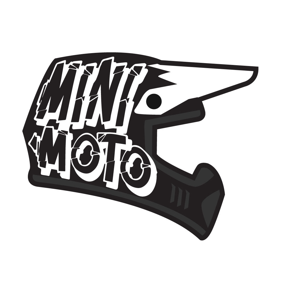 Mini Moto Helmet Sticker 70mm x 70mm – Mini Moto PTY LTD